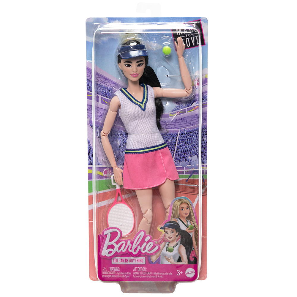 Barbie Carrière - Poupée sport Made to Move,-tenis – Chat Perché