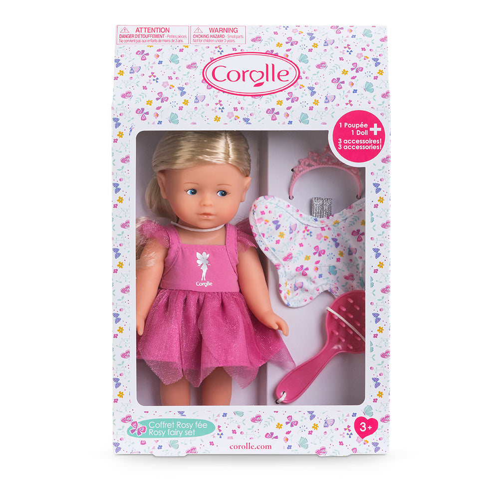 corolle-Mini Corolline - Coffret Rosy fée 20 cm – Chat Perché