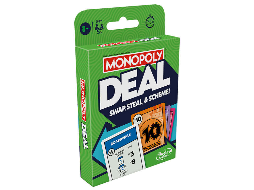 Monopoly Deal Refresh Bilingual Card Game – Chat Perché